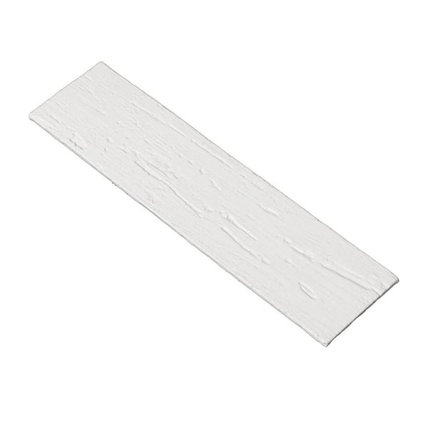 LuxySplash Annetta 12-Pc 3 x 12-in White Sealed Sandstone Subway Peel ...