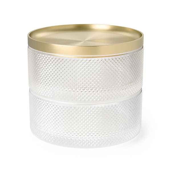 Umbra Tesora Polished Brass Jewelry Box 1013238-104 | RONA