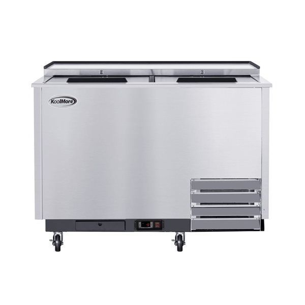 Koolmore 50-in 14-ft³ Stainless Steel Commercial Glass Froster - ETL ...