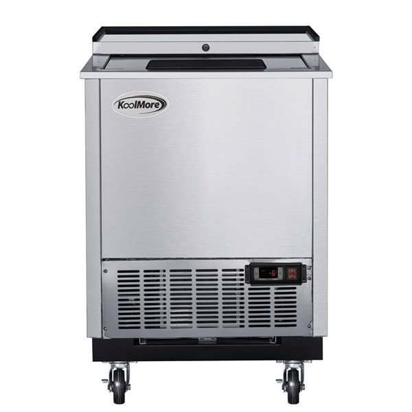 Koolmore 25-in 5-ft³ Stainless Steel Commercial Glass Froster - ETL ...