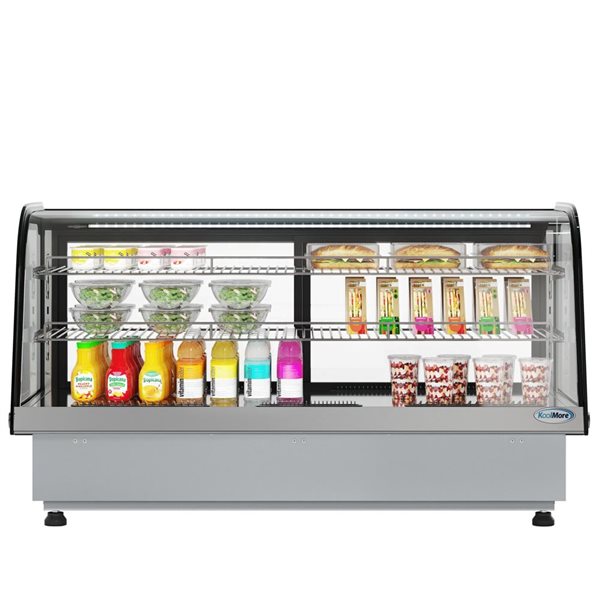 Koolmore 48-in Drop-In Countertop Display Refrigerator - Black DICDC ...
