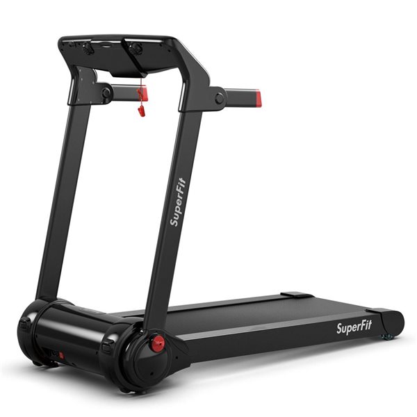 Costway SuperFit 3 HP Folding Electric Treadmill Running Machine w ...
