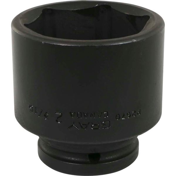Gray Tools 2-3/16-in x 3/4-in Drive 6-Point Standard Shallow Impact ...