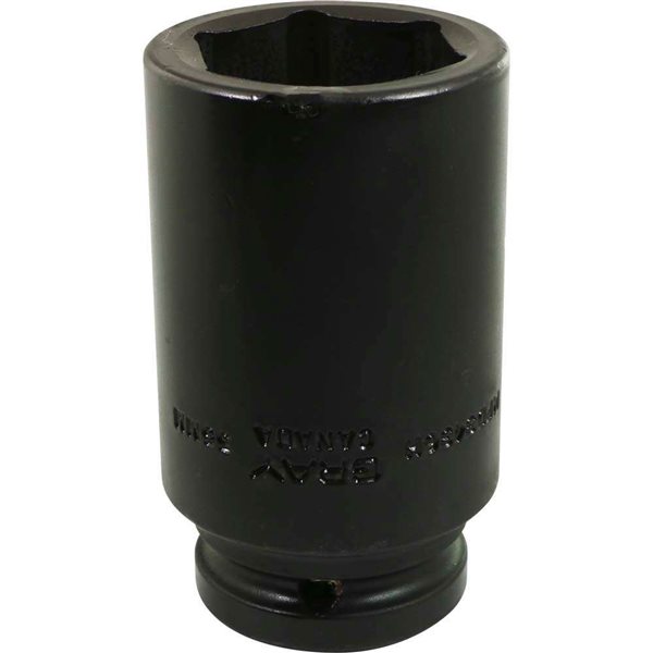 Gray Tools 36 mm x 3/4-in Drive 6-Point Metric Deep Impact Socket ...