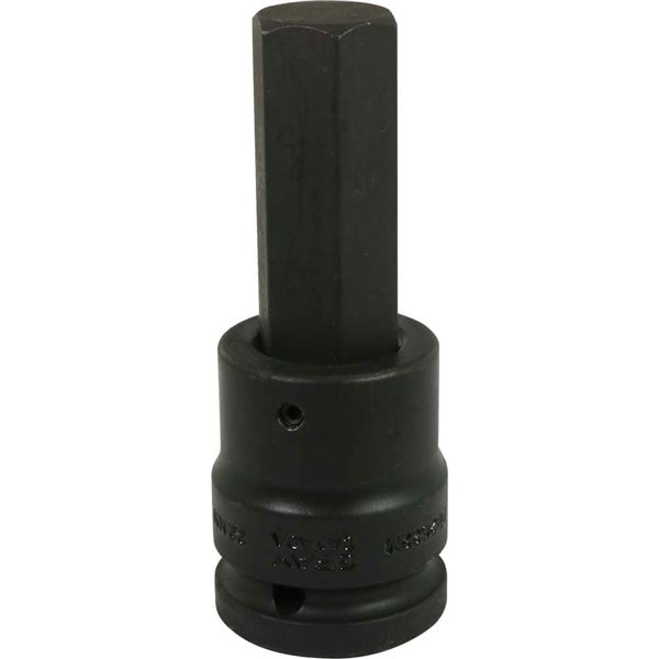 Gray Tools 22 mm x 3/4-in Drive Metric Shallow Hex Head Black Impact ...