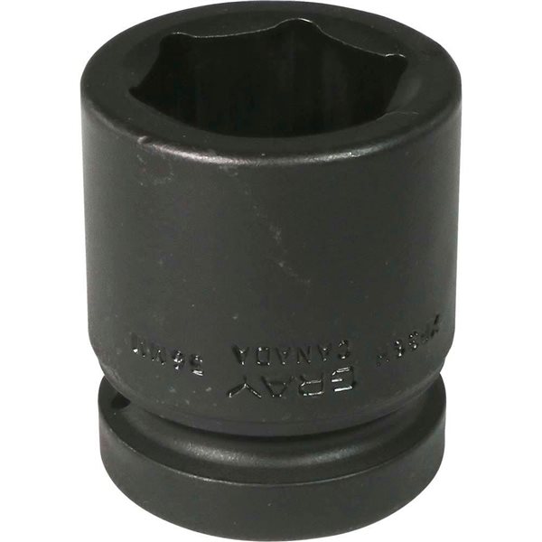 Gray Tools 36 mm x 1-in Drive 6-Point Metric Shallow Impact Socket ...