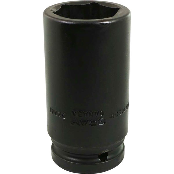 Gray Tools 32 mm x 3/4-in Drive 6-Point Metric Deep Impact Socket ...