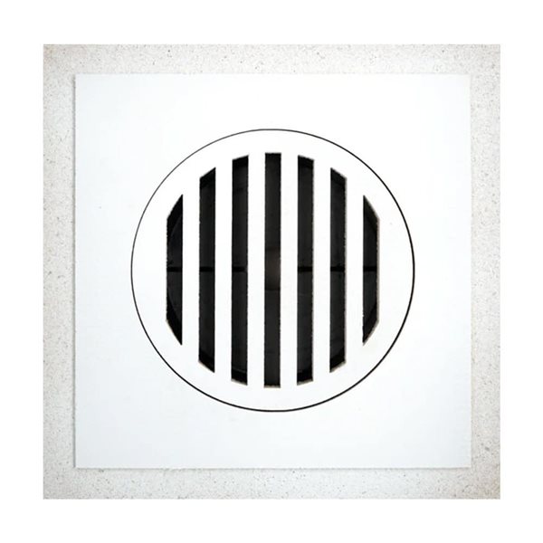 Best Access Doors Invisagrille 5 x 5-in Flush Removable Round Supply ...