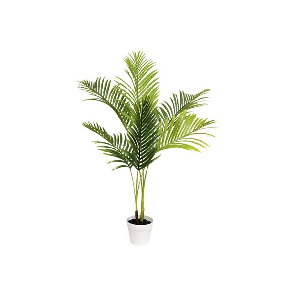 ALGREEN PRODUCTS Algreen Artificial Palm Tree 54-in w/ Plastic Planter ...