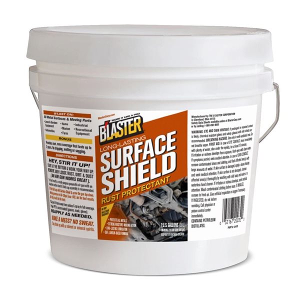 Blaster Long-Lasting Surface Shield Rust Protectant - 3.8 L Pail 128-SS ...