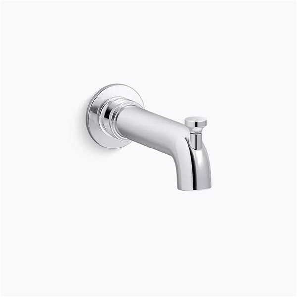 Bec de bain mural avec inverseur Castia de Studio McGee KOHLER chrome ...