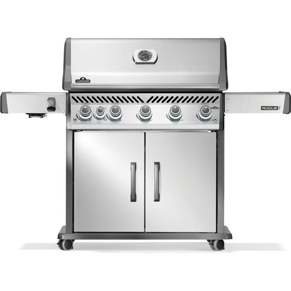 Napoleon Rogue PRO 625 Stainless Steel 5-Burner Propane Gas Grill w ...
