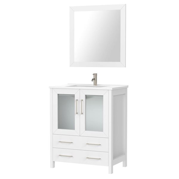 Vanity Art 24 W x 18 D x 36-in H Single Bathroom Vanity w/ Sink ...