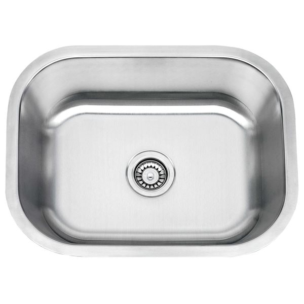 Bristol Sinks Traditional B706 Undermount 18 L x 23-in W Stainless ...