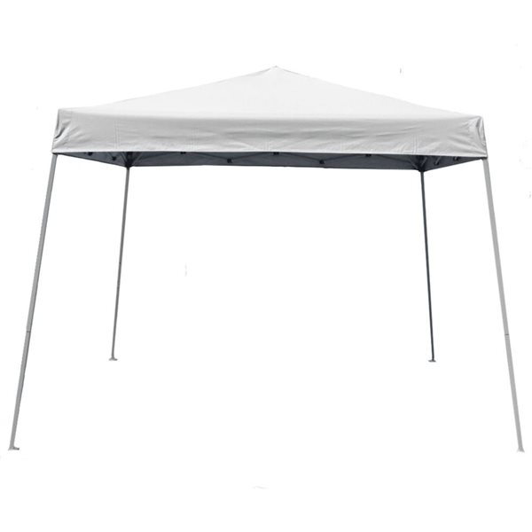 Impact Canopies Canada O'Reilly Slant Leg 10 W x 10-ft L White Canopy ...