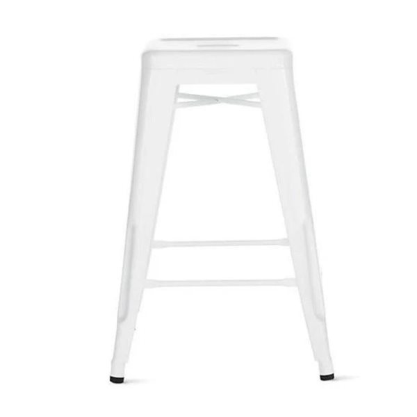 Take me Home White Metal Counter Height Stool B1002-26Z | RONA