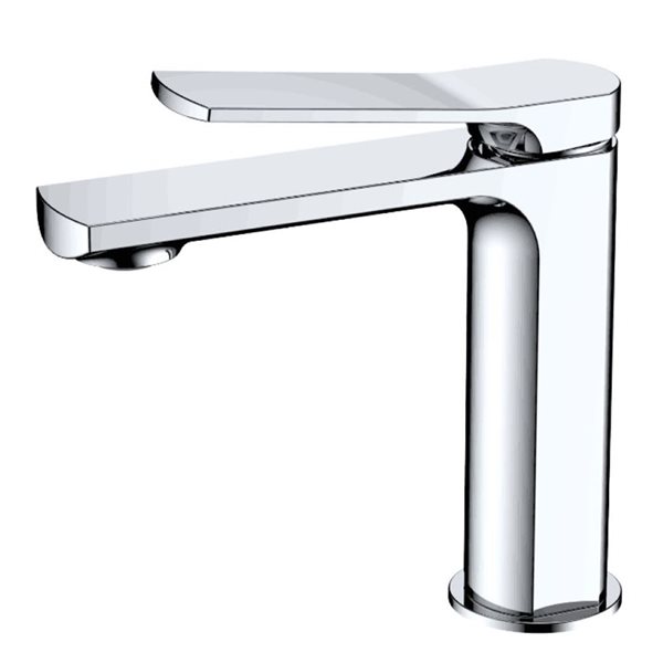 Robinet à levier pour lavabo Carolina de Bristol Sinks, chrome poli ...