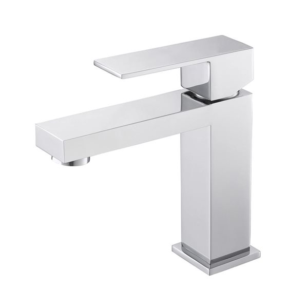 Bristol Sinks Victoria Bathroom Sink Lever Faucet - Polished Chrome ...