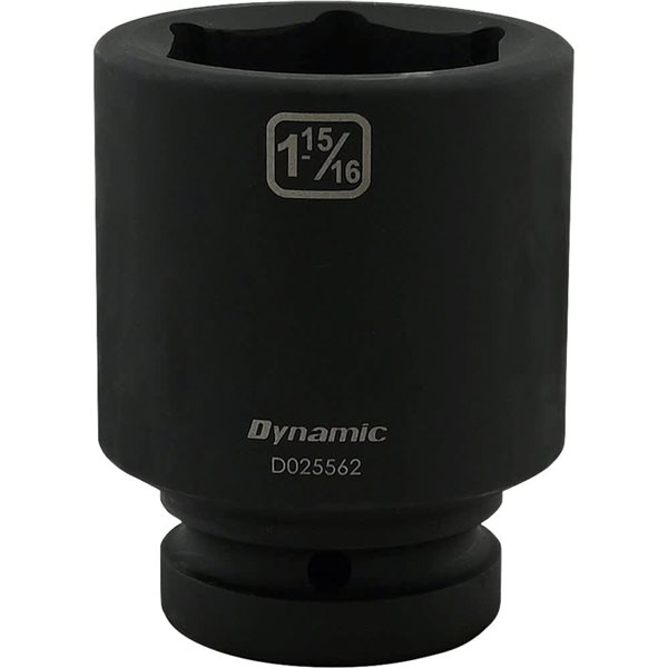 Dynamic Tools 1-15/16-in X 1-in Drive 6 Point Deep Length Impact Socket ...