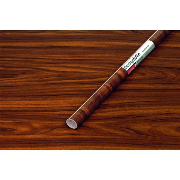 DC FIX D-C-Fix Self-Adhesive Vinyl Film of 26 x 78-in - Walnut Decor ...