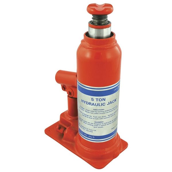 JET 8 Ton Super Heavy Duty Metal Hydraulic Bottle Portable Jack 140104 ...