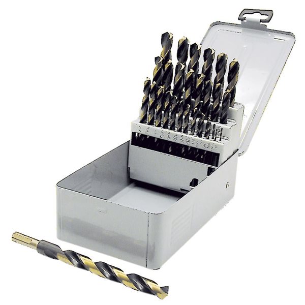 JET Assorted Standard 29-Piece Reduced Shank Drill Bit Set 570147 | RONA