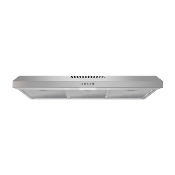 Streamline Spoleto 36-in Stainless Steel Ducted Undermount 80CFM Range ...