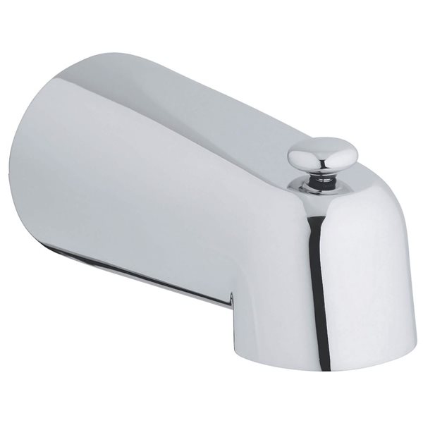 GROHE Diverter Tub Spout in StarLight Chrome 13611000 | RONA
