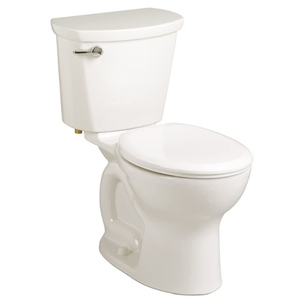 American Standard Cadet PRO 2-Piece 4.8 LPF Round-Front Toilet Without ...