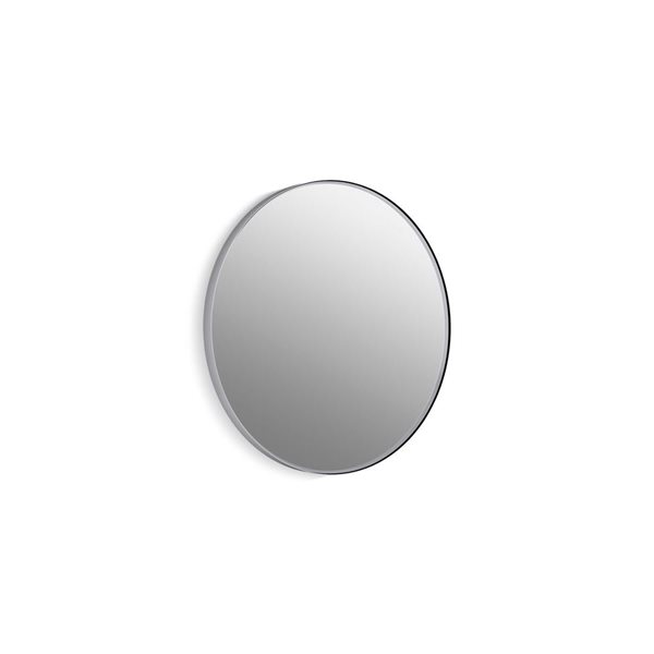 KOHLER Essential 28-in W Brushed Chrome Round Mirror 26050-CPL | RONA
