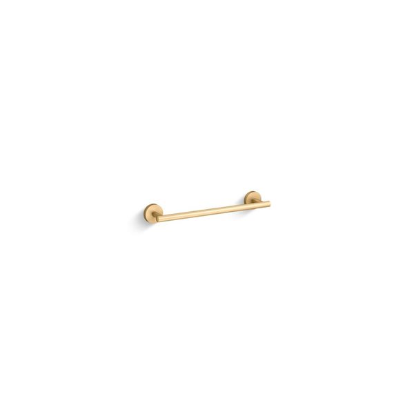 KOHLER Elate Gold 12-in L Towel Bar 27288-2MB | RONA