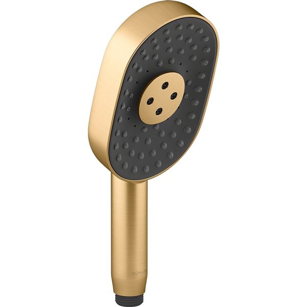 KOHLER Statement Oblong Brass 1.75-gal/min Three-Function Rain Shower ...