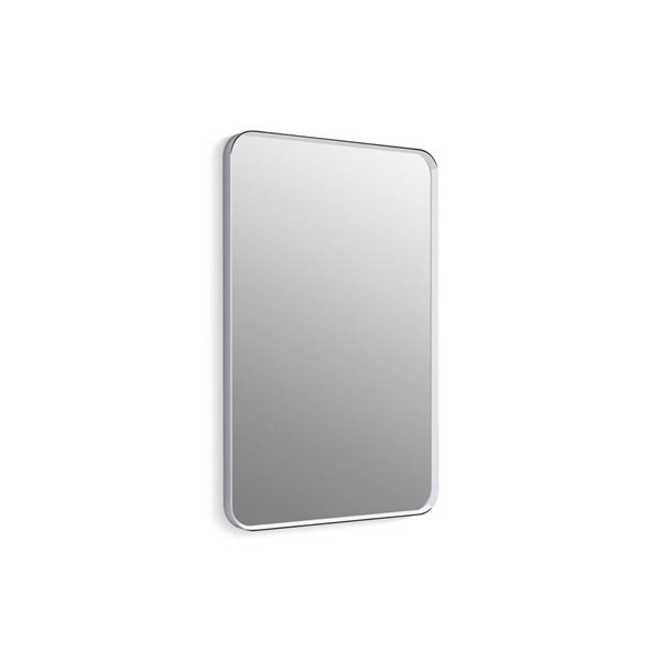 KOHLER Essential 24 x 36-in Rectangular Framed Mirror in Polished ...