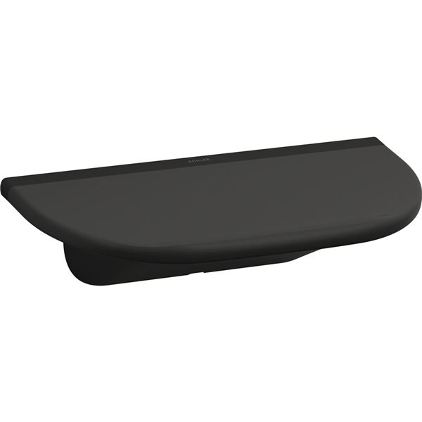 KOHLER Statement Matte Black Shower Foot ledge 26306-BL | RONA