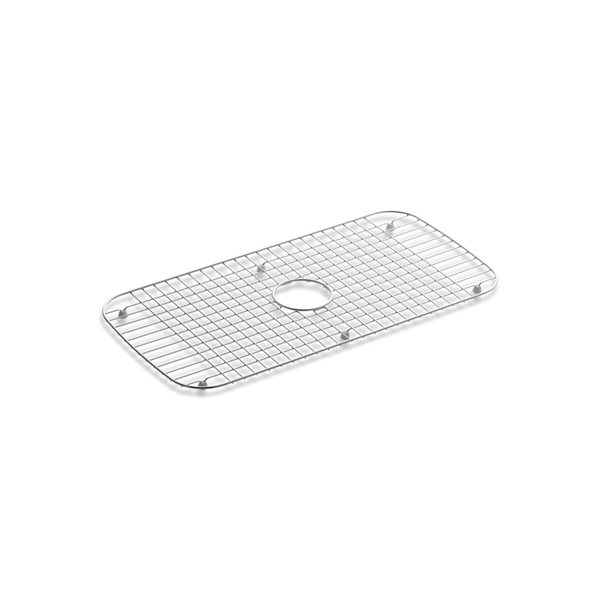 KOHLER Stainless Steel 13 3/4 x 27 1/2-in Sink Rack for Undertone ...