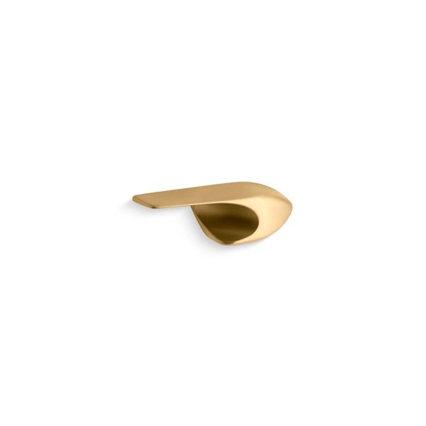 KOHLER Santa Rosa Toilet Trip Lever in Vibrant Brushed Moderne Brass ...