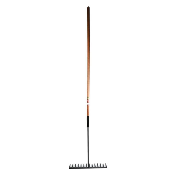 ProYard 54-in 14-Tine Forged Asphalt/Tar Rake with Wood Handle 130527 ...