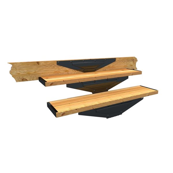 Pylex Central Stringer Kit - 2 steps - Wood not included 13932 | RONA