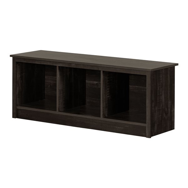 SOUTH SHORE FURNITURE South Shore Toza Black 51-in L Modern Storage ...