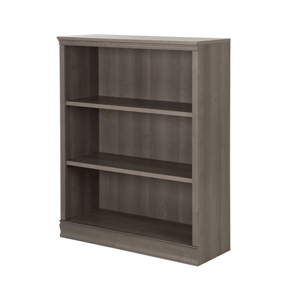 SOUTH SHORE FURNITURE South Shore Morgan Grey Maple 13 D x 45 H x 38-in ...