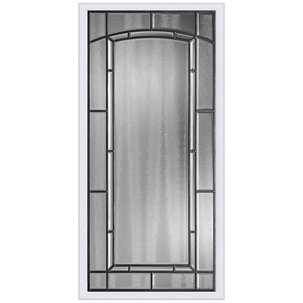 Trimlite Adelaide Decorative Doorlite in Full Lite 23 x 49-in with ...