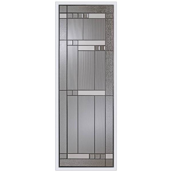 Trimlite Harlow Decorative Doorlite in Full Lite 23 x 65-in with Patina ...