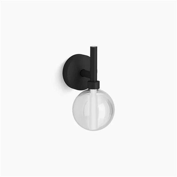 KOHLER Components Matte Black Metal 1-Light Integrated LED Light ...