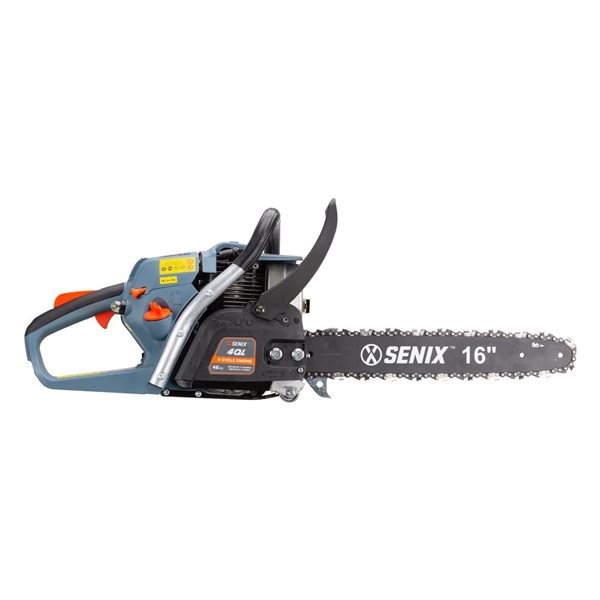 SENIX 4QL 16-in Bar and Chain 46 cc 4-Cycle Gas Powered Chainsaw CS4QL ...