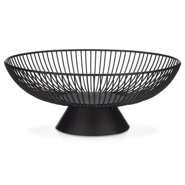 Bouclair 11.5-in H Black Decorative Metal Wire Bowl 9403649 | RONA