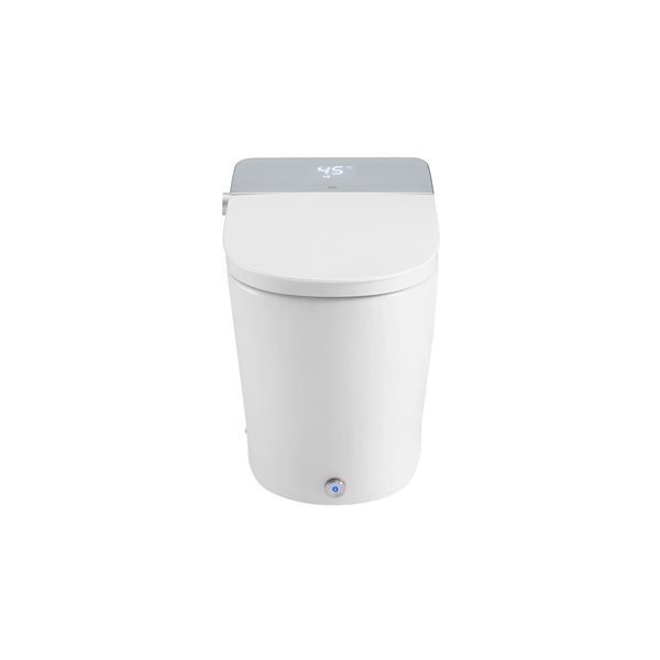 Ove Decors Clarke Dual-Flush Hands-Free Smart Bidet Toilet w/ Built-in ...