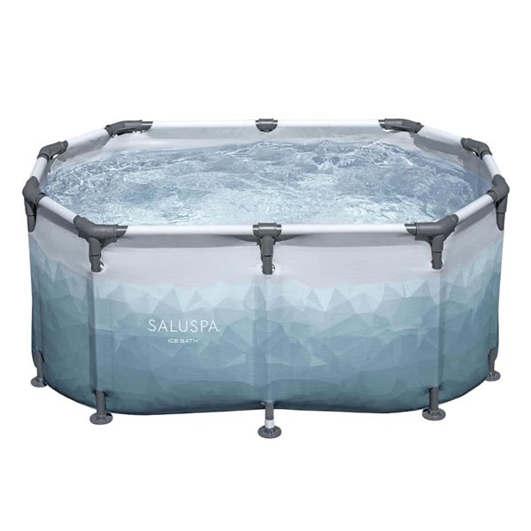 Bestway SaluSpa Glacial Dip 2-Person Oval Portable Cold Plunge Recovery ...