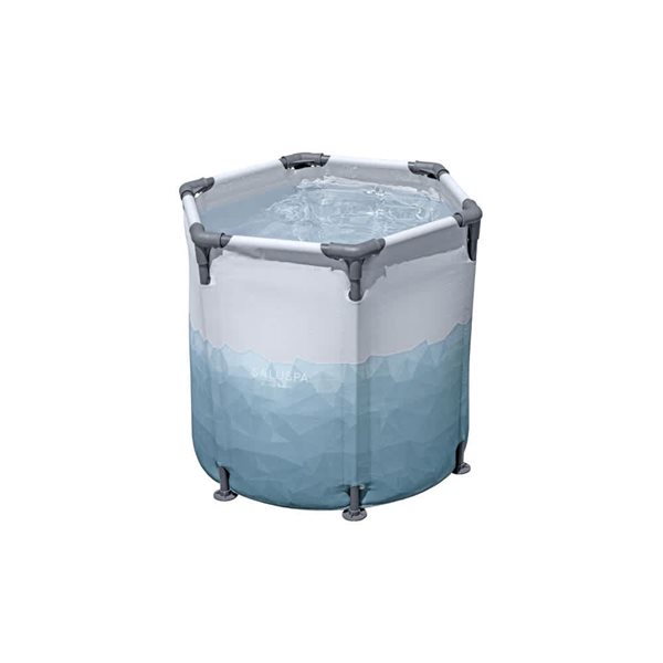Bestway SaluSpa Glacial Dip 1-Person Octagonal Cold Plunge Recovery Ice ...