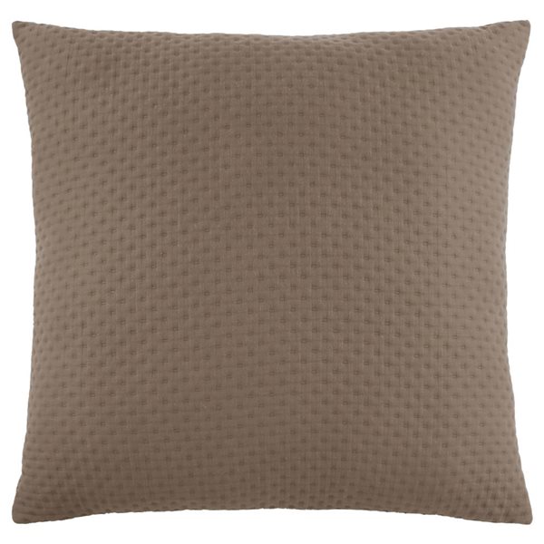Bouclair Monroe 26 L x 26-in W Square Brown Decorative Pillow 9407528 ...