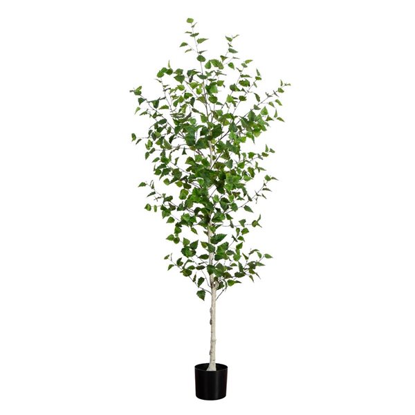 Nearly Natural Artificial Birch Tree for Indoor - 7-ft T4992 | RONA